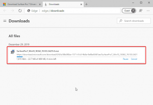 Cách tải, cài đặt Drivers Surface Pro 7 - cập nhật Firmware