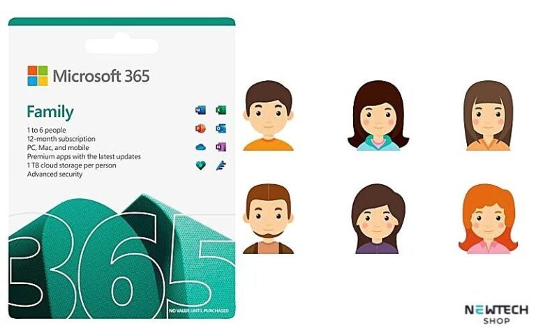 Microsoft 365 Family (Key điện tử) - NewTechShop