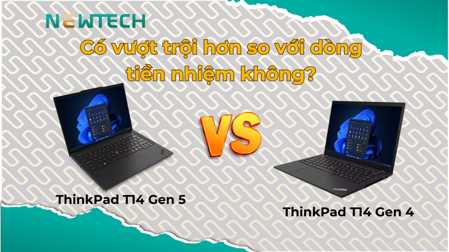 ThinkPad T14 Gen 5 16GB 512GB 21ML007EVA | Chính Hãng