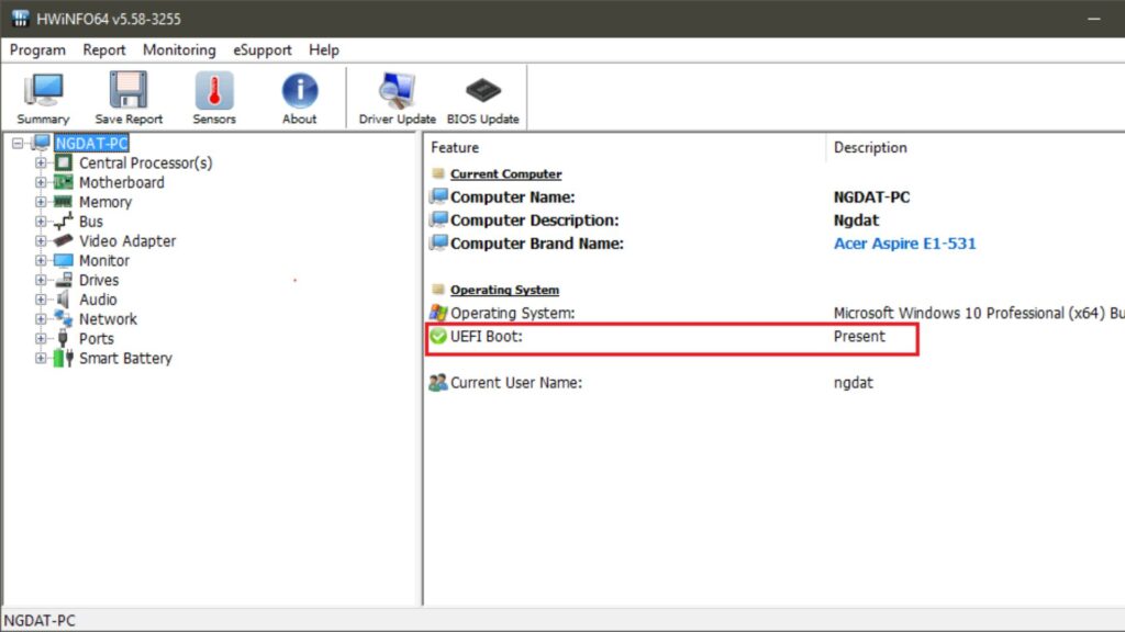 UEFI là gì? Cách nhận biết và phân biệt giữa UEFI và BIOS trên máy tính