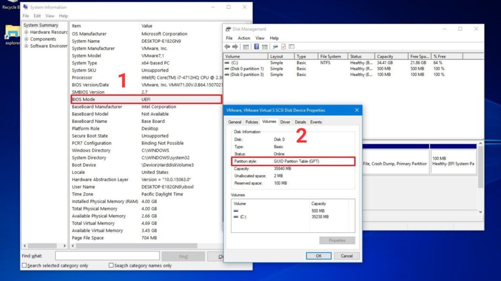 UEFI là gì? Cách nhận biết và phân biệt giữa UEFI và BIOS trên máy tính